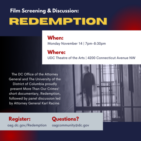 Redemption is Real - More Than Our Crimes